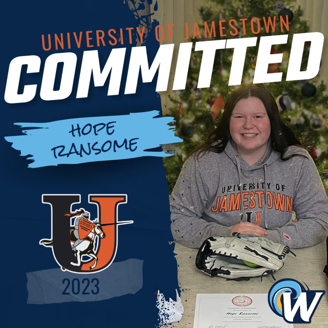 Hope Ransome Commits to University of Jamestown - MN Waves