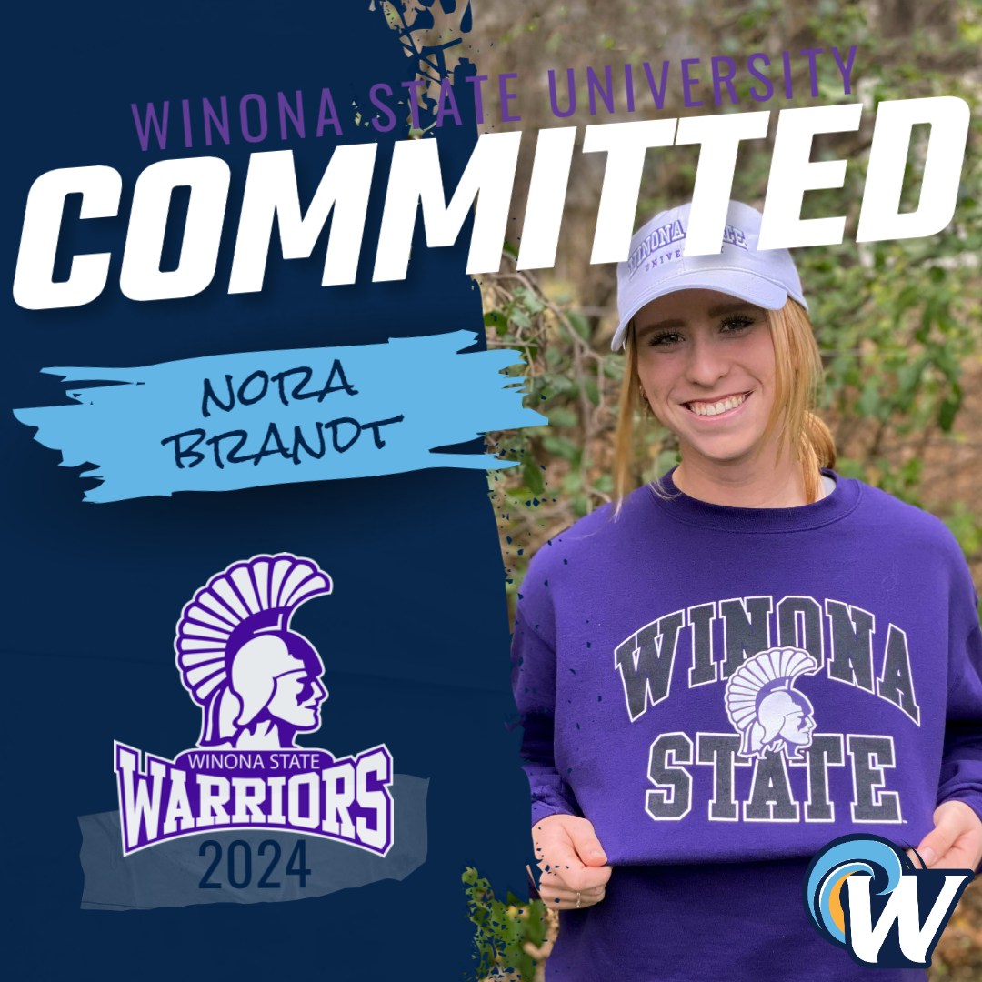 Nora Brandt Commits to Winona State - MN Waves