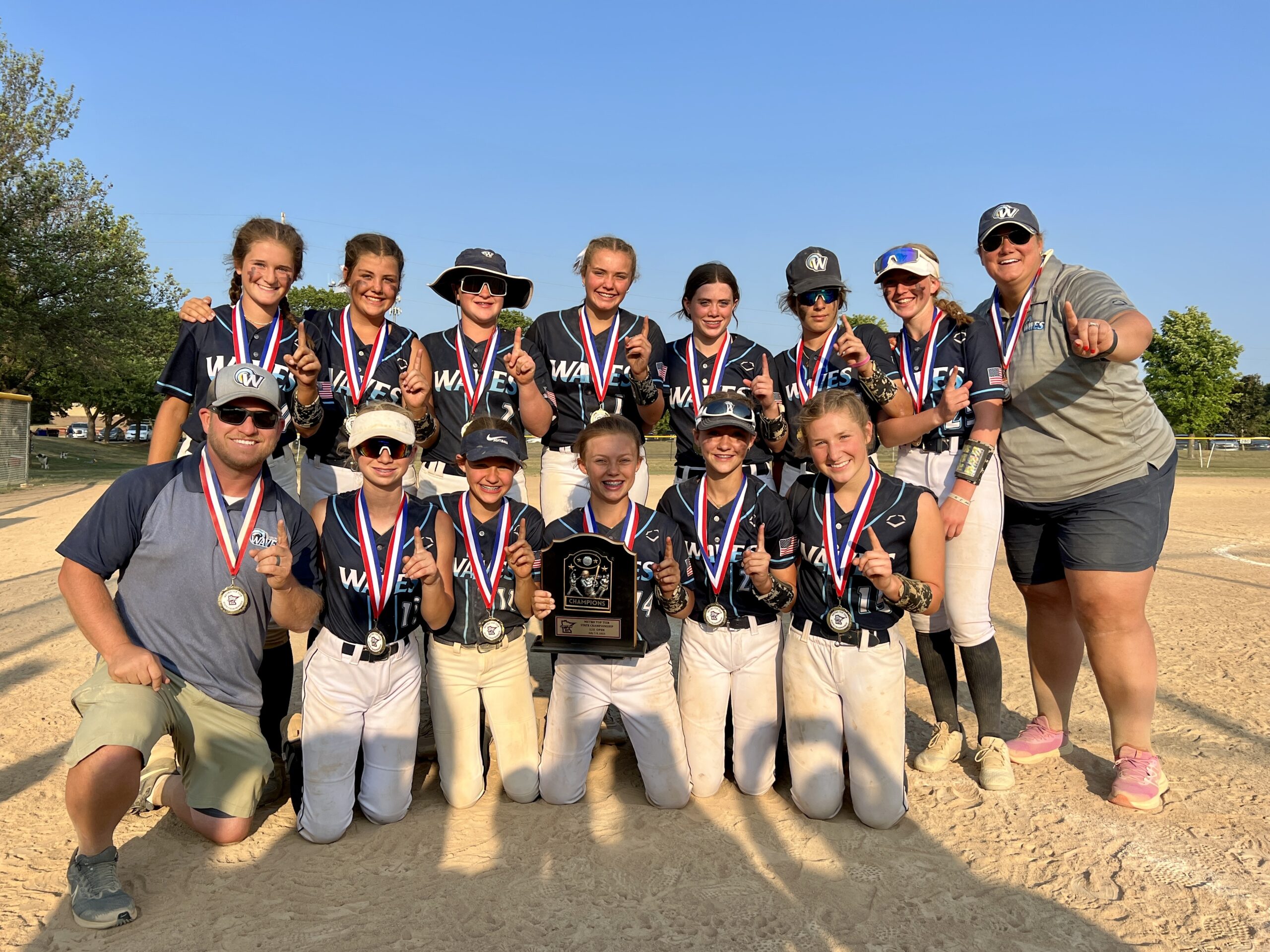 12U Schellhammer Wins Top Tier State - MN Waves