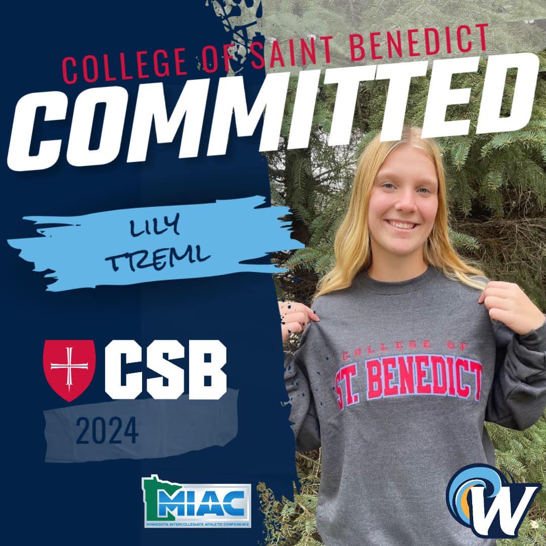 Lily Treml Commits to College of St. Benedict - MN Waves